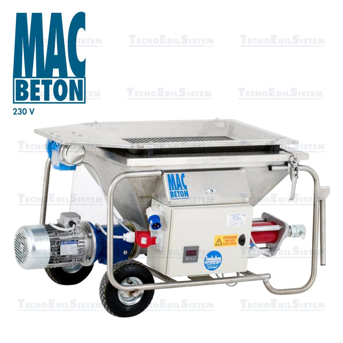 Impastatore mescolatore TURBO BETON 230V su Tecno Edil Sistem